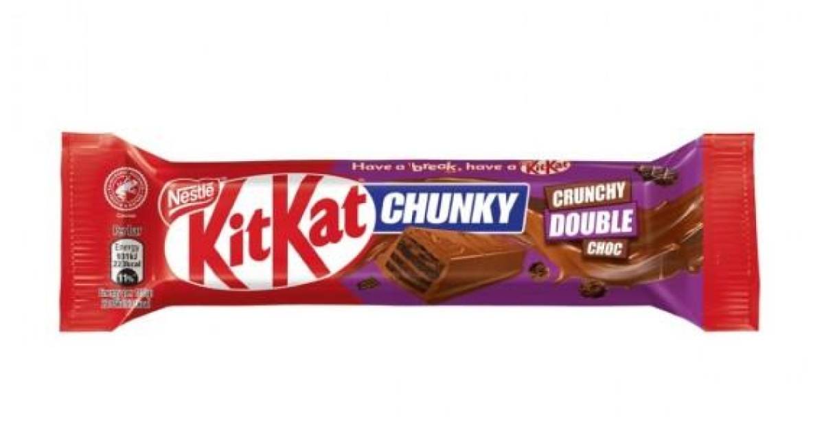 Kit Kat - Chunky double choco x24 - Barres chocolatées - Alimentation