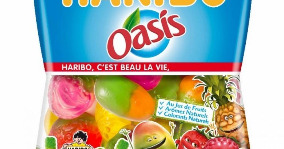 Haribo oasis 120g - Bonbons - Alimentations